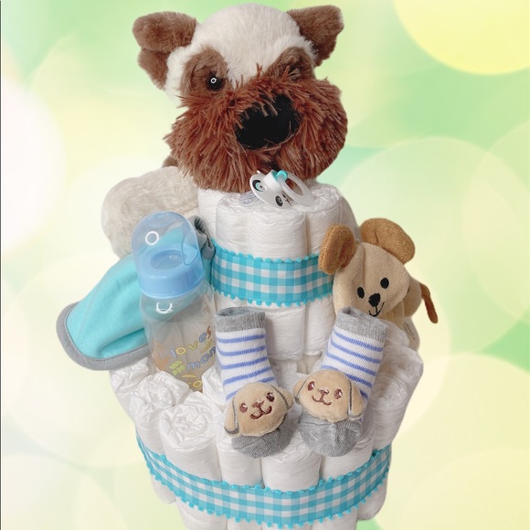 Pampers | Accessories | Puppy Diaper Cake Dog Diaper Cake | Poshmark
